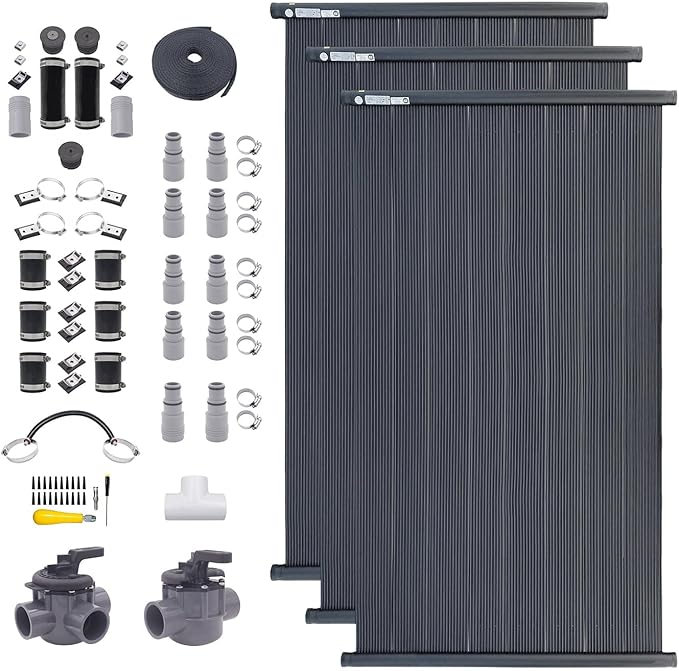 Amazon.com : SolarPoolSupply Triple Threat MAX Solar Pool Heating ...