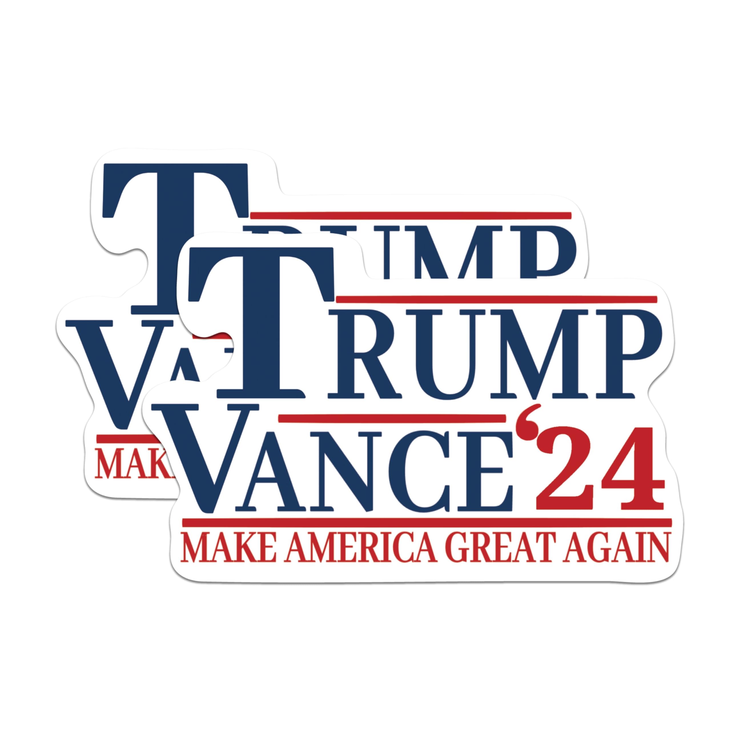 Amazon.com - (2 Pack) Trump Vance 2024 Stickers - Trump for President ...