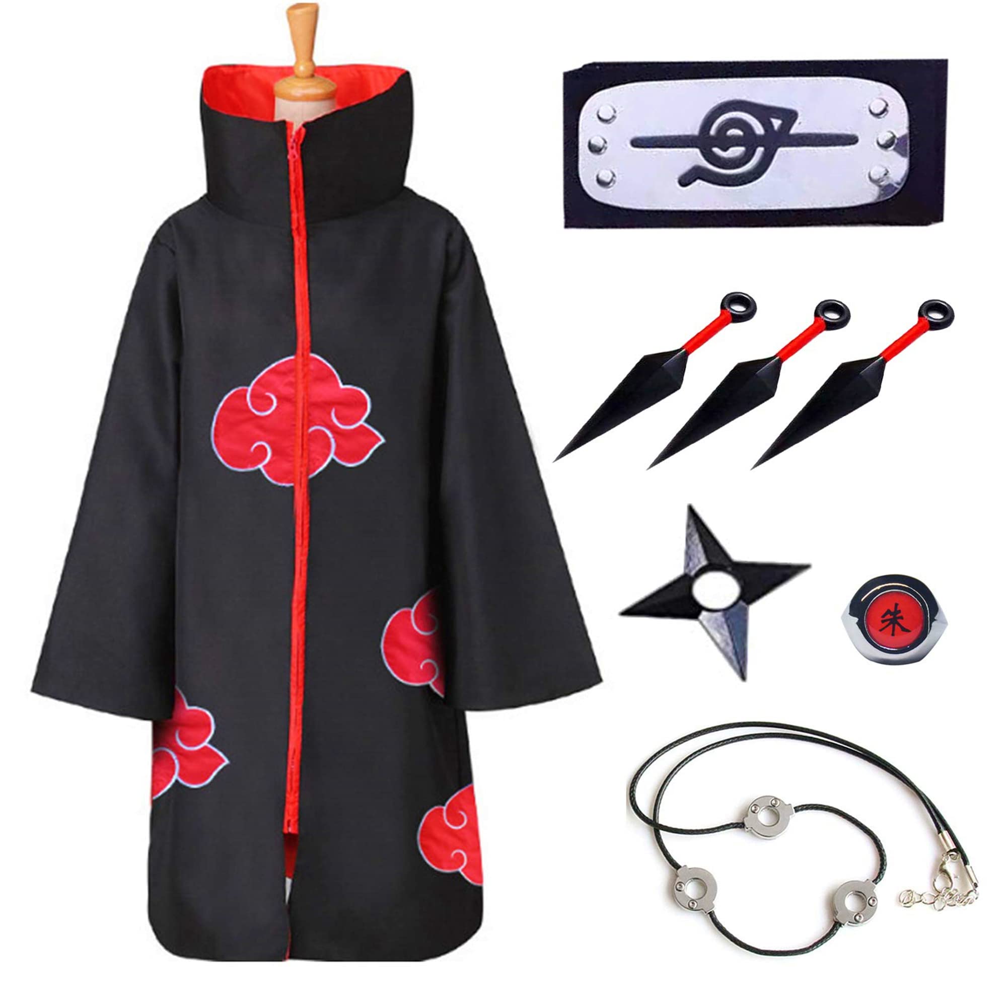 Buy Formemory Uchiha Itachi Cloak Anime Cosplay Costume Uchiha Itachi ...