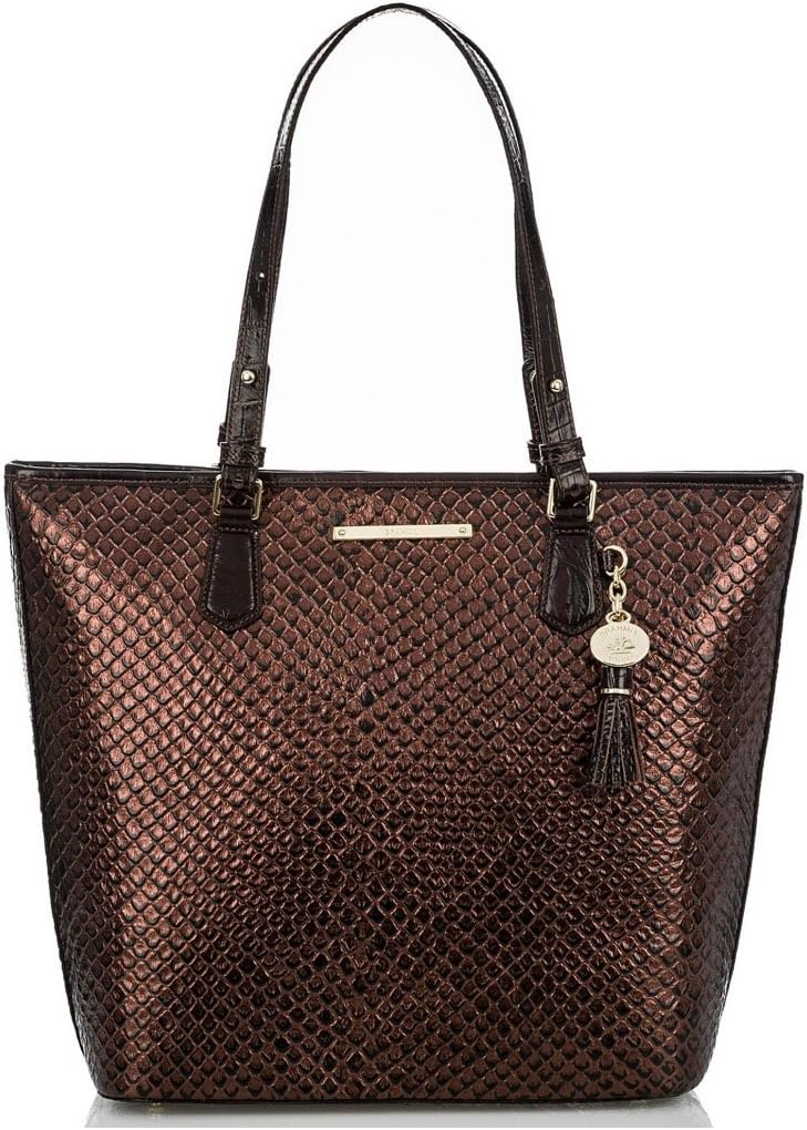 Amazon.com: Brahmin Asher Medium Tote Bronze Java : Clothing, Shoes & Jewelry