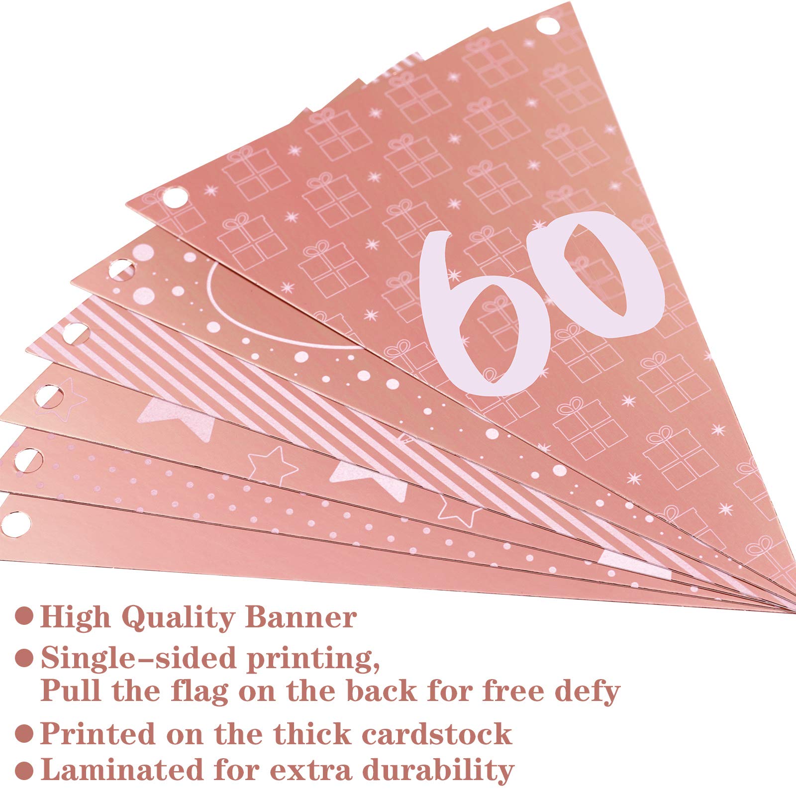 Buy ADXCO 8 Pieces 60th Birthday Decorations Kit Include Rose Gold buy-adxco-8-pieces-60th-birthday-decorations-kit-include-rose-gold