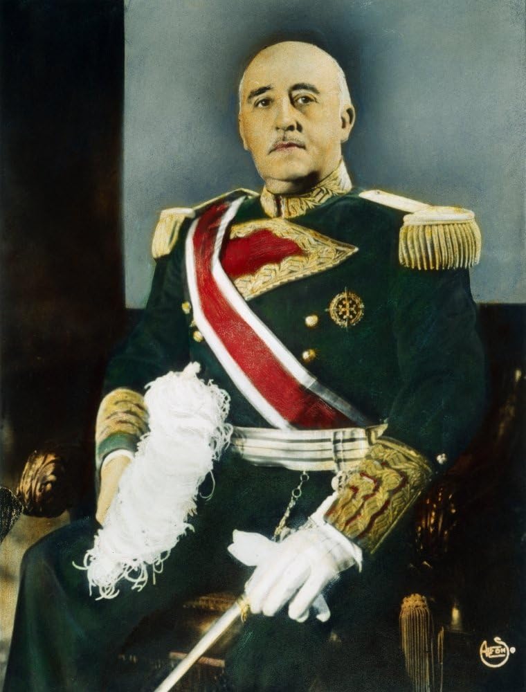 Amazon.com: Francisco Franco (1892-1975) Nspanish Soldier And Dictator ...