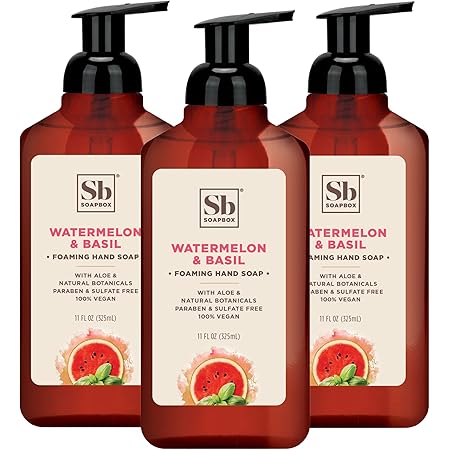 Amazon.com : Soapbox Liquid Hand Soap, Coconut Milk & Sandalwood ...