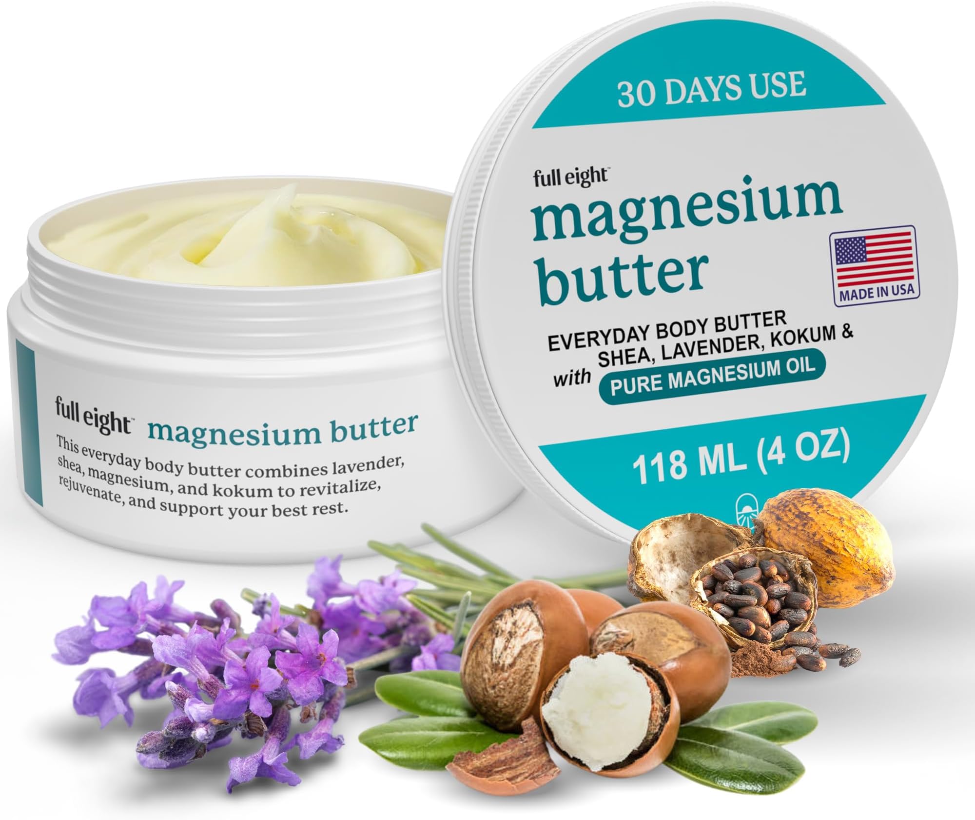 Amazon.com : Nature's Love Product Magnesium Cream (NATURAL, ORGANIC ...