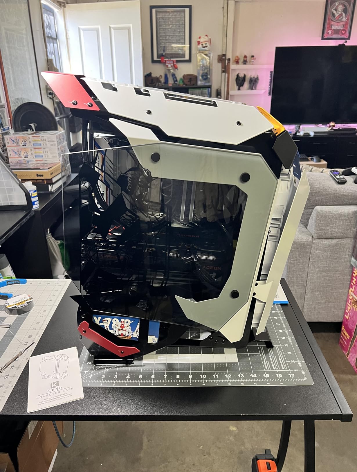 $15/mo - Finance KEDIERS PC Case 4 PWM ARGB Cases Fans,E-ATX Mid Tower ...