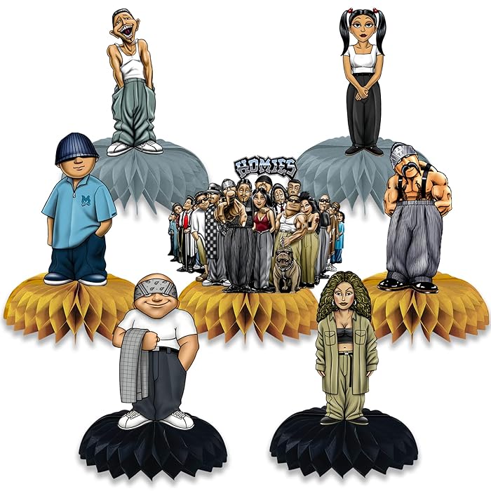 Buy 7Pcs Homies Birthday Party Supplies, The Homies Theme Party ...