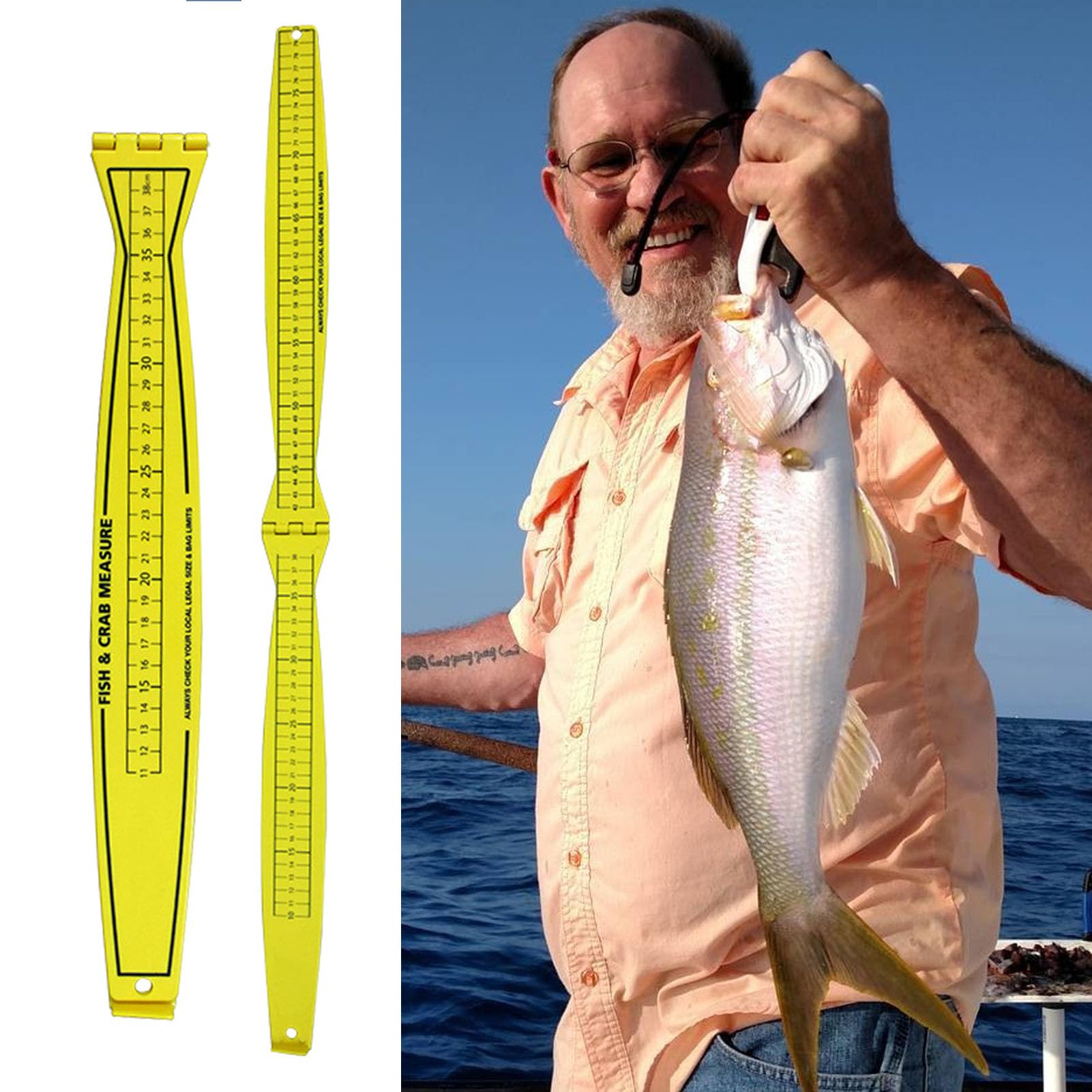 Fish Measuring Equipment HALASZ Smart Fish Measuring Ruler | Other