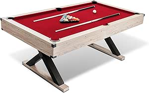 Amazon.com: 7 FT Billiard Tables, Pool Table with 2 Cue Sticks ...