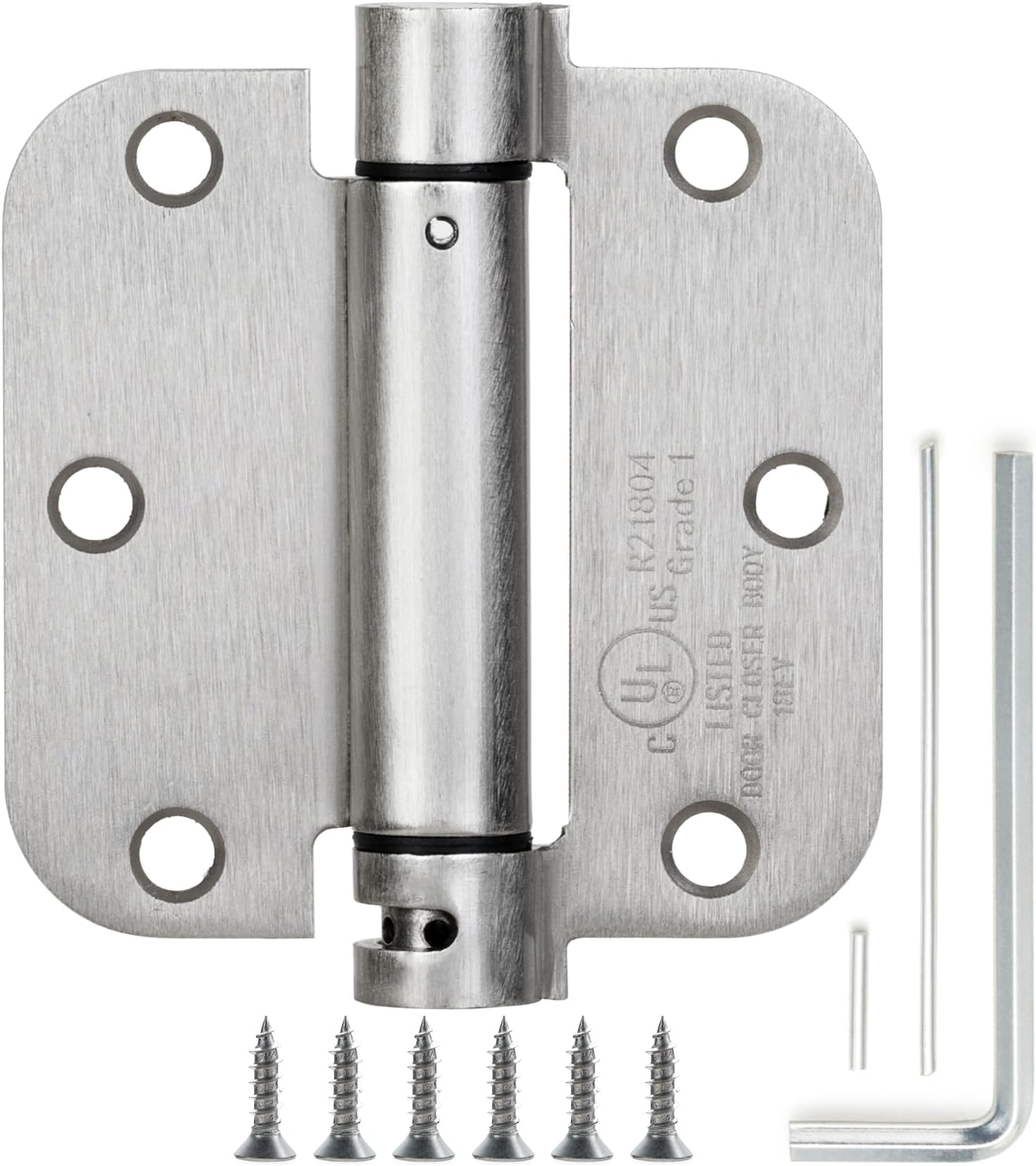 Hinge Outlet Adjustable Spring Hinges, 3.5 Inch with 5/8 Inch Radius in ...
