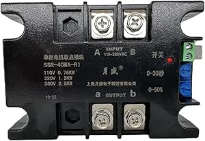Amazon.com: 220V Single-Phase Intelligent Motor Soft Starter Soft Start ...