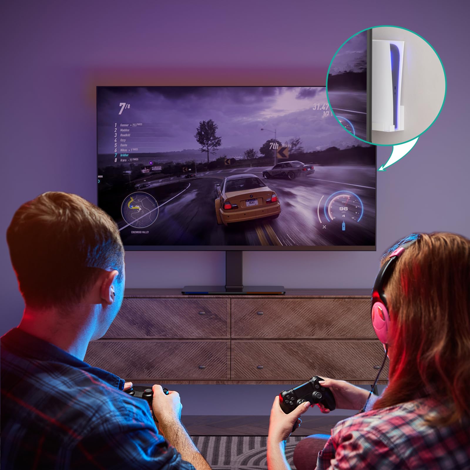 Snapklik.com : WALI Wall Mount For PS5, Metal Wall Holder For PS5 Slim ...