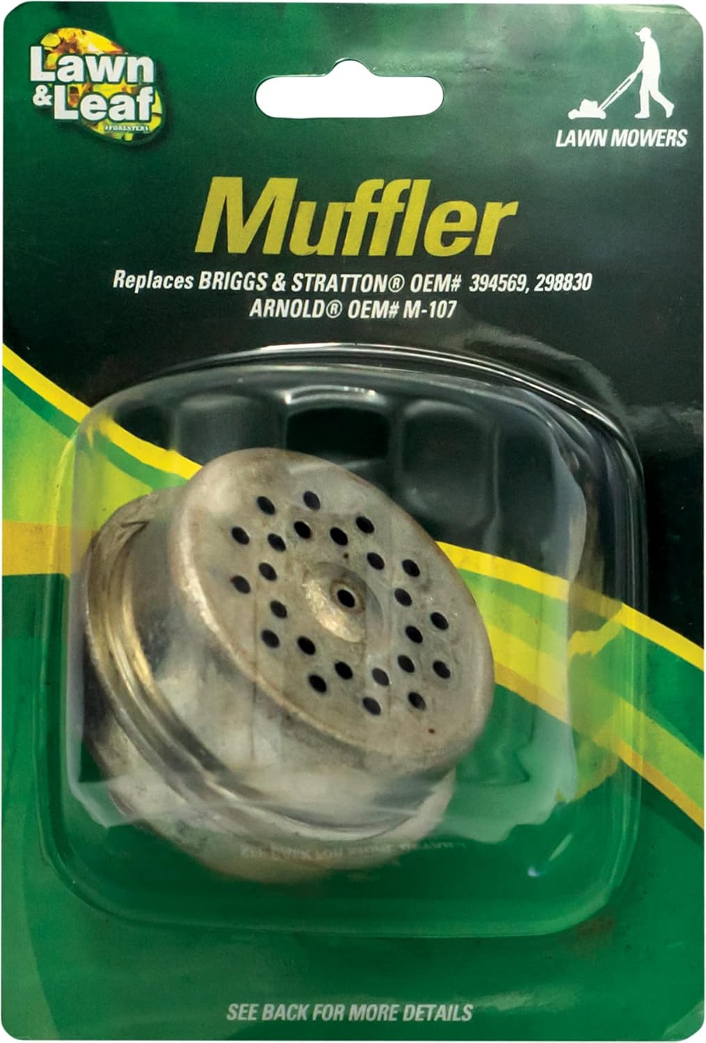 Amazon.com: FORESTER Small Engine Muffler - Super Quiet Lawn Mower ...