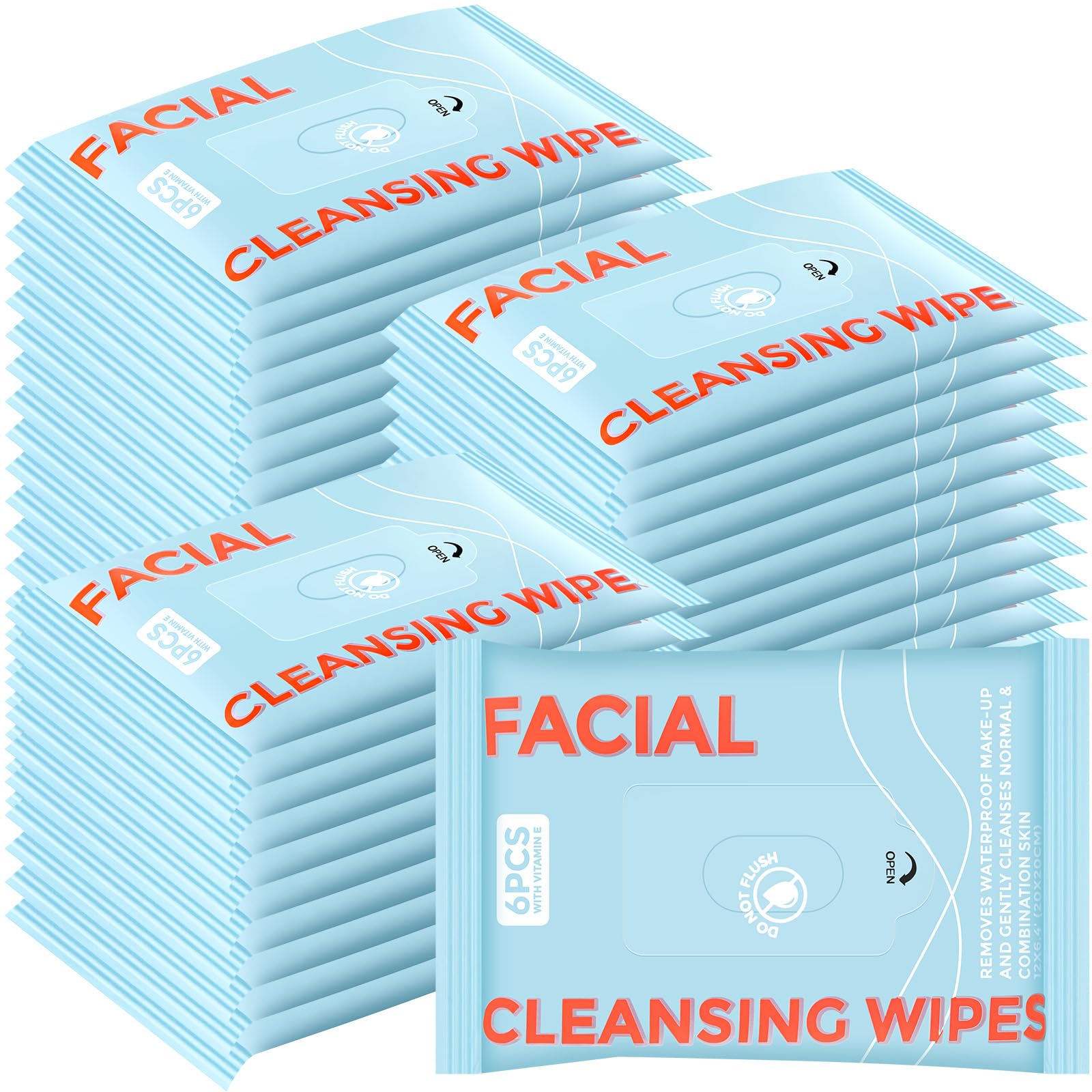 Amazon.com: 300 Pieces Makeup Remover Wipes Individually Wrapped Makeup ...