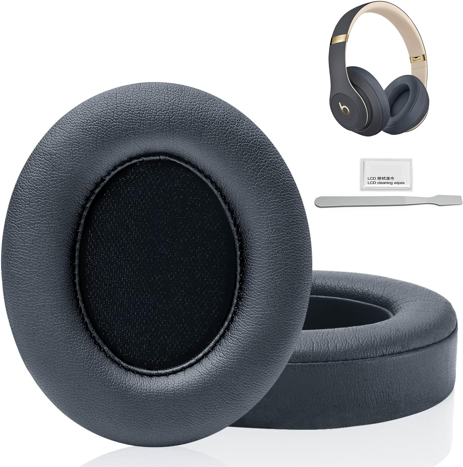 Amazon.com: FEYCH Beats Studio Replacement Earpads 2 Pieces Noise ...