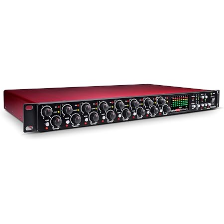 Amazon.com: Focusrite Scarlett OctoPre 8-Channel Mic Pre Expansion with ...