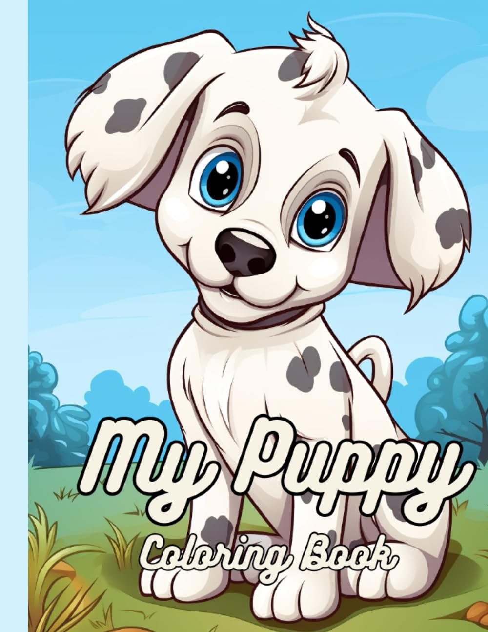Amazon.com: My Puppy Coloring Book: Collection of cute puppies great ...
