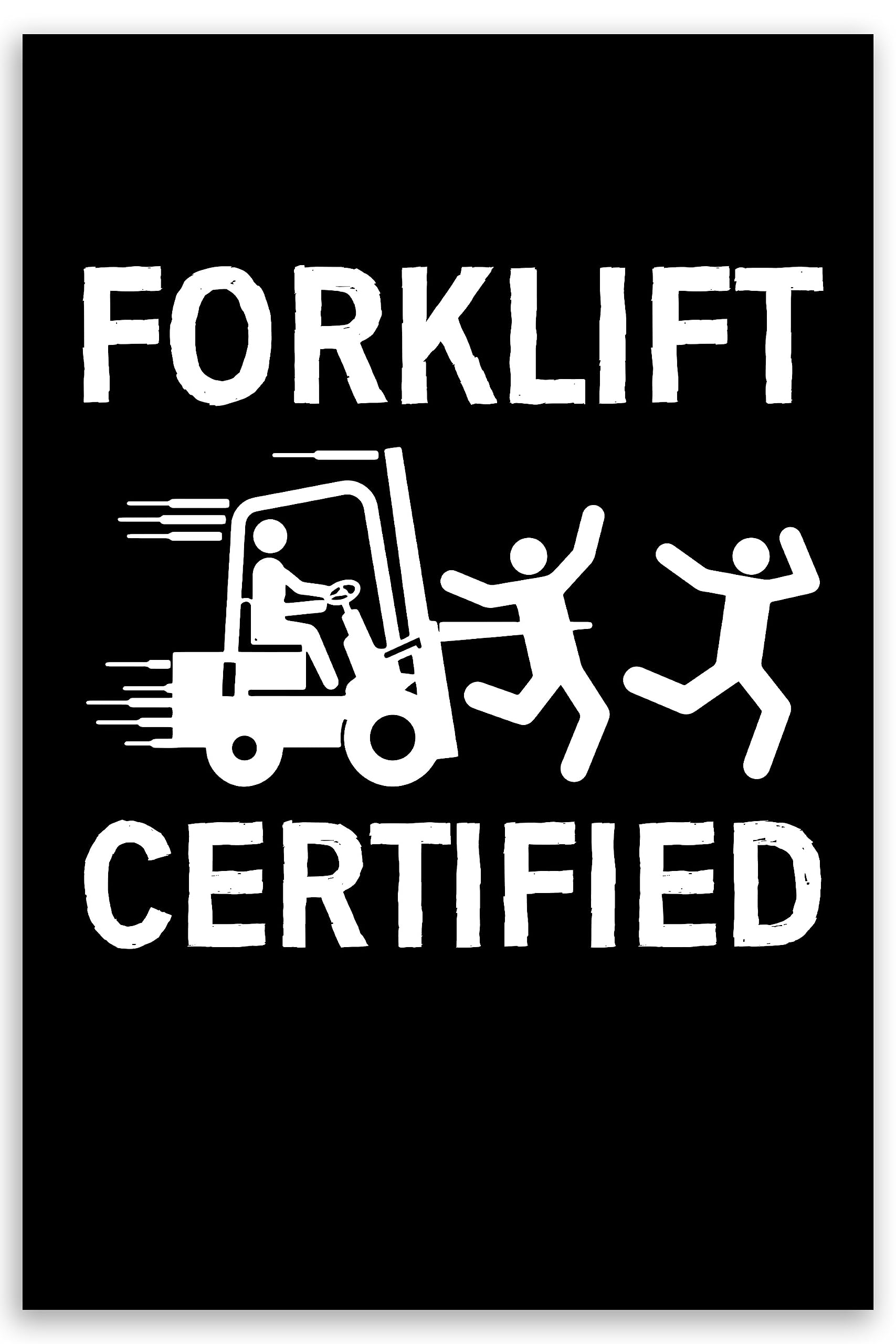 Forklift Driver Memes Forklift Certified Meme" Art Print For Sale By