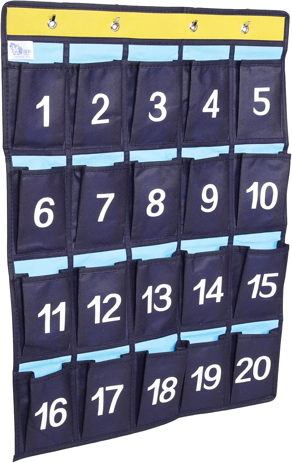 Amazon.com: Numbered Phone Organizer for Classroom - 20 Pockets Hanging ...