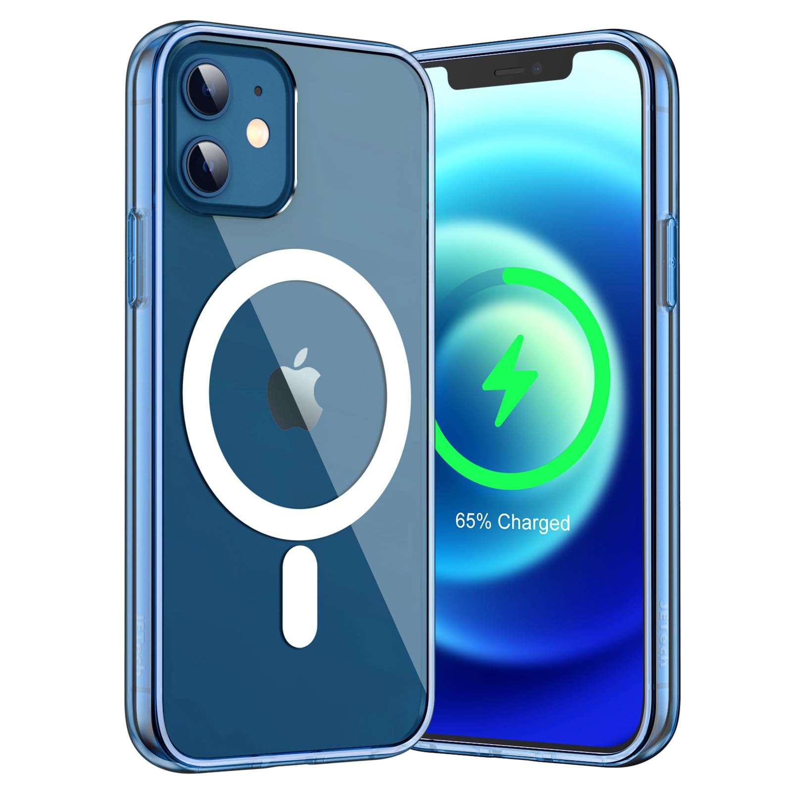 Amazon.com: JETech Magnetic Case for iPhone 12 Mini 5.4-Inch Compatible ...