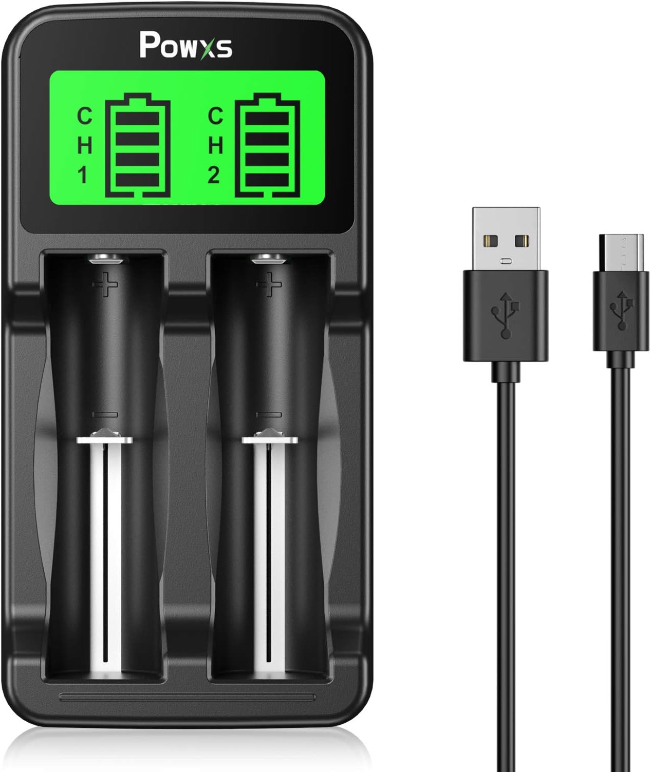 Amazon.com: Universal Battery Charger EASTSHINE S2 LCD Display Speedy ...