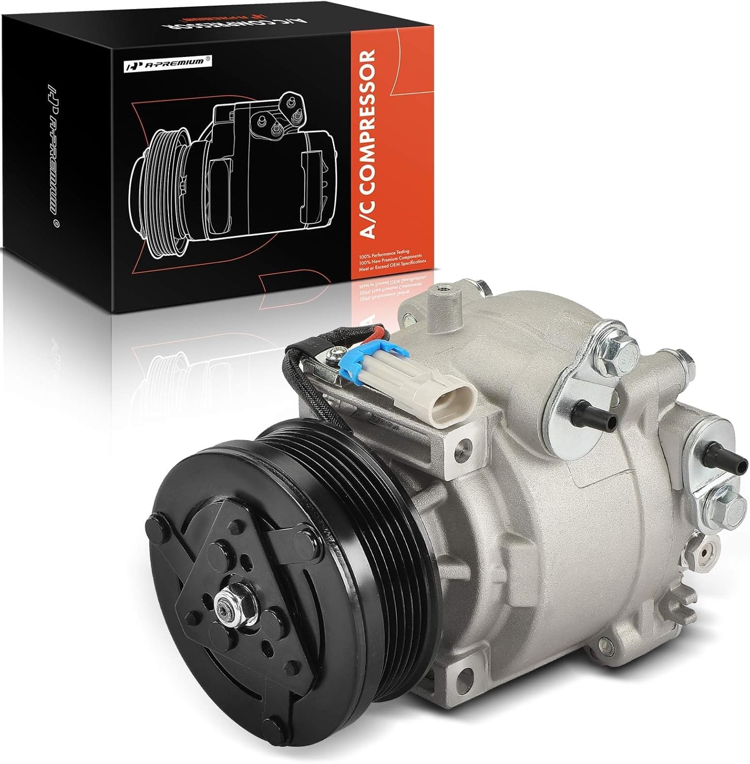 Amazon.com: A-Premium Air Conditioner AC Compressor with Clutch ...