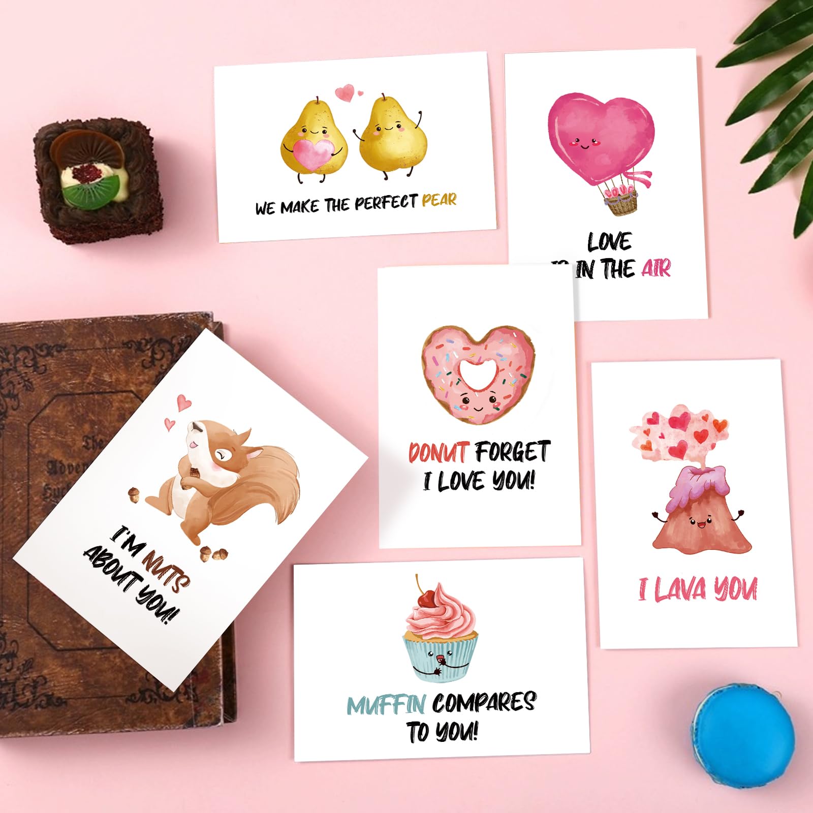 Snapklik.com : Chenive Funny Valentines Day Pun Cards, Cute Valentines ...