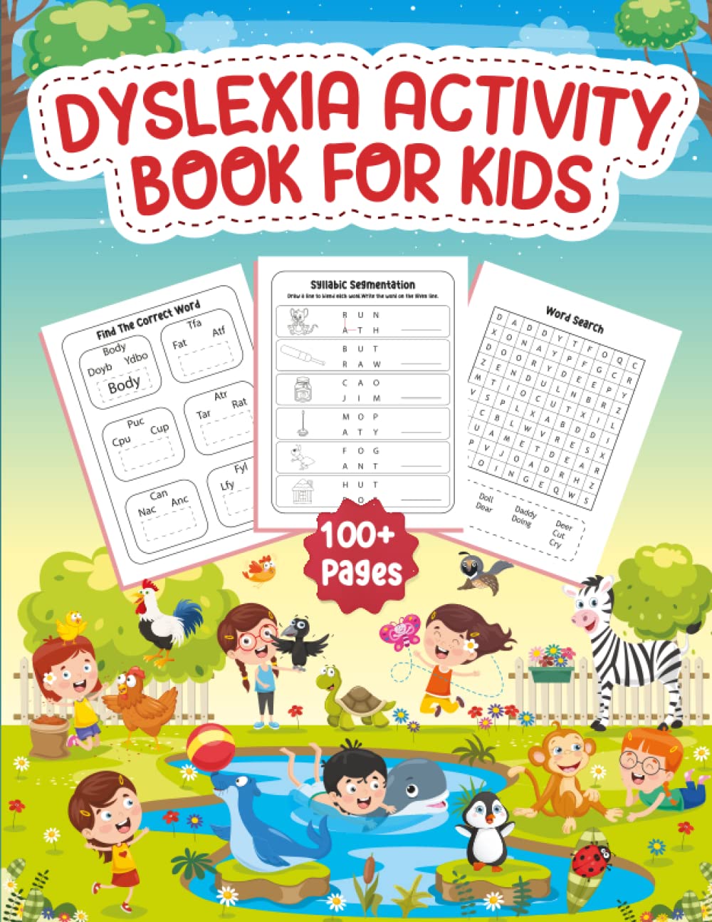 Dyslexia Activity Book for Kids: More Than 100 Pages Of Activities ...