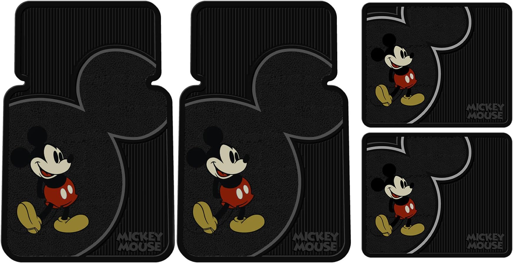 Amazon.com: U.A.A. Inc. 4pcs Mickey Mouse Vintage Front Rear Rubber ...