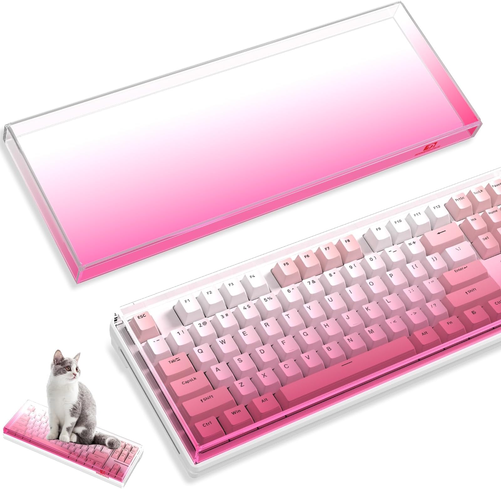 Amazon.com: ZIYOU LANG KC03 Acrylic Clear Transparent Keyboard Cover(13 ...