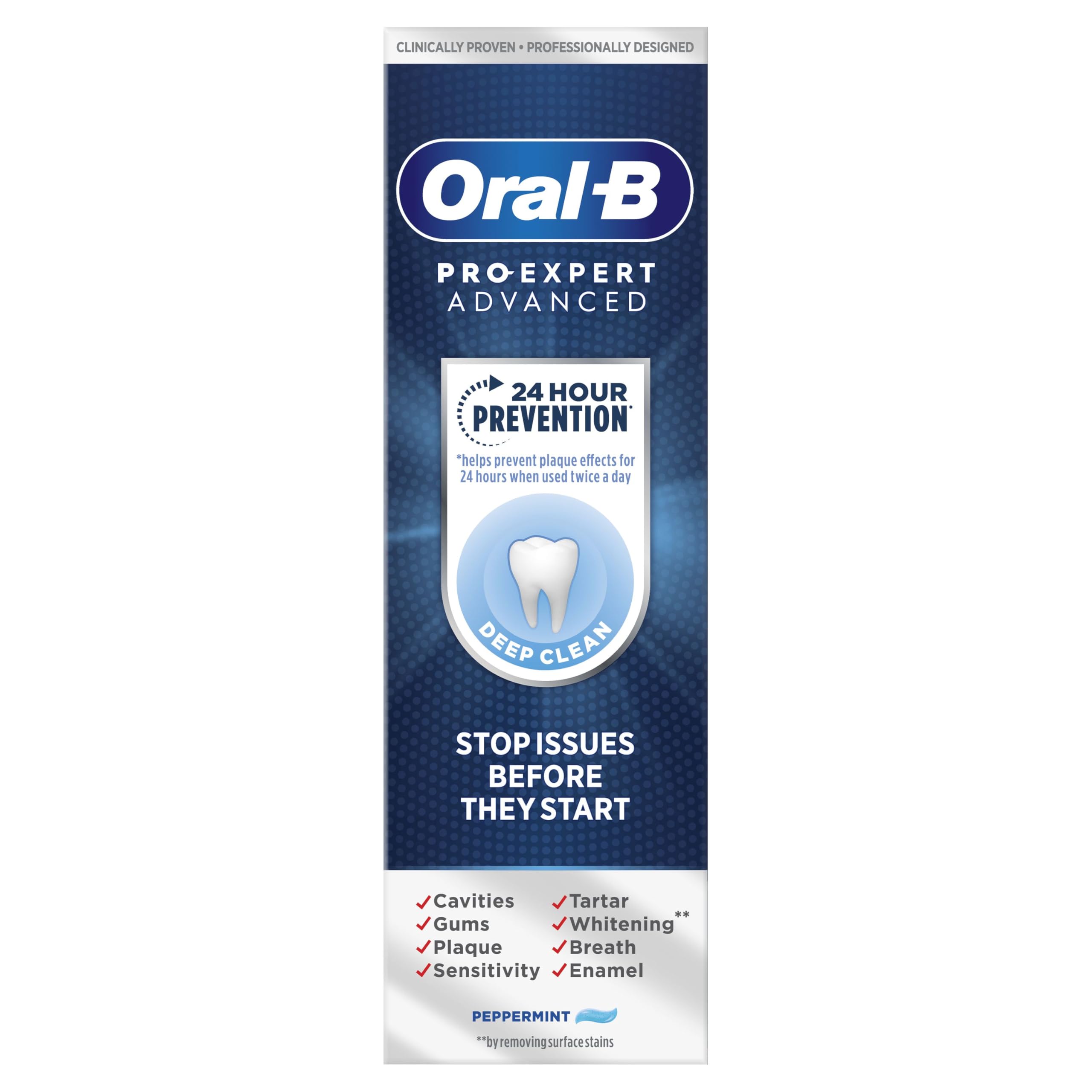 Oral-B Pro-Expert Advanced Deep Clean Toothpaste 75ml : Amazon.co.uk ...