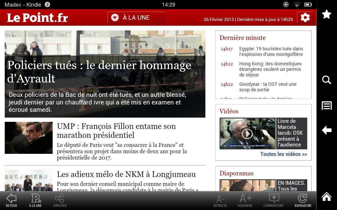 Le point.fr - App on the Amazon Appstore