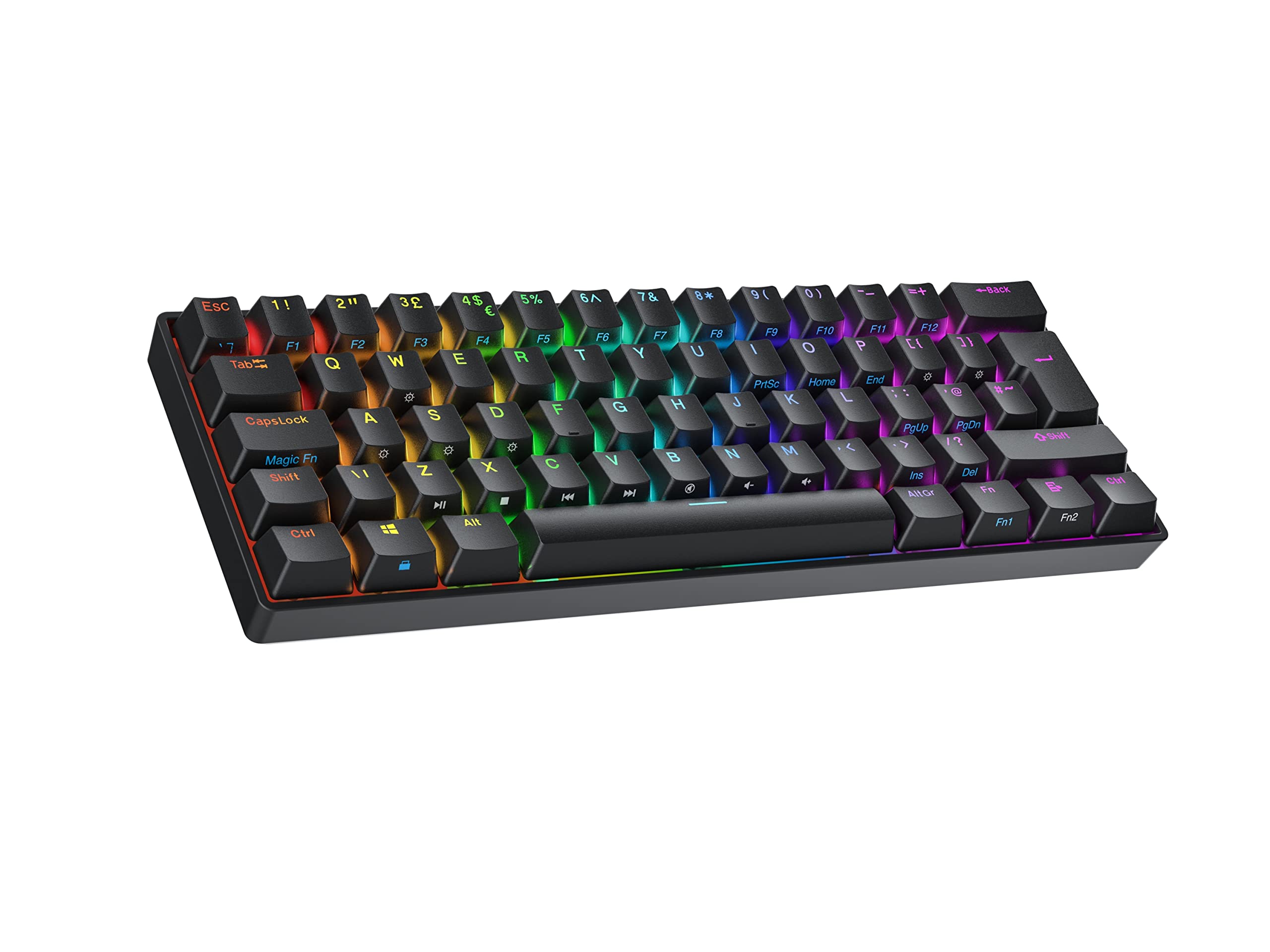 Buy Ranked N60 Nova 60% | Hot Swappable Mechanical Gaming Keyboard | 62 ...