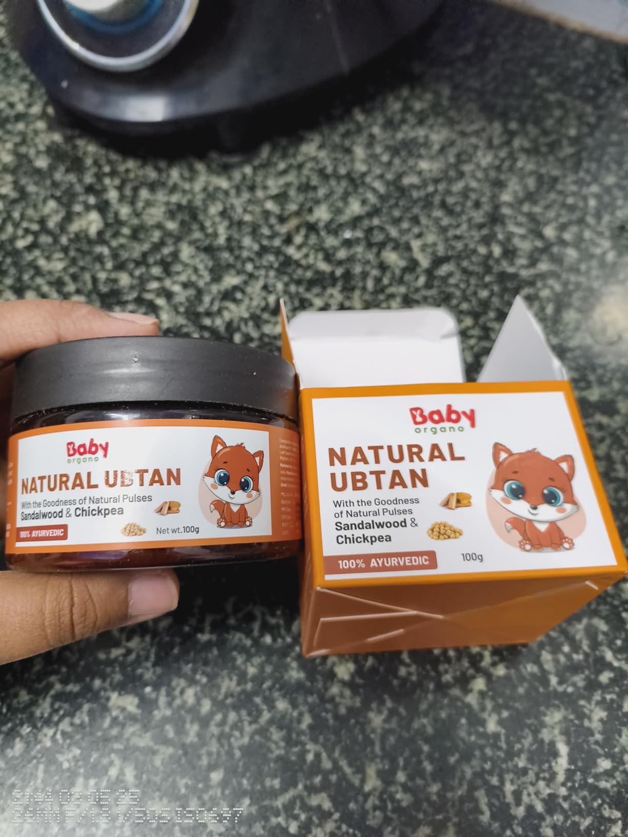 Shop Natural Ubtan For Babies Online | BabyOrgano