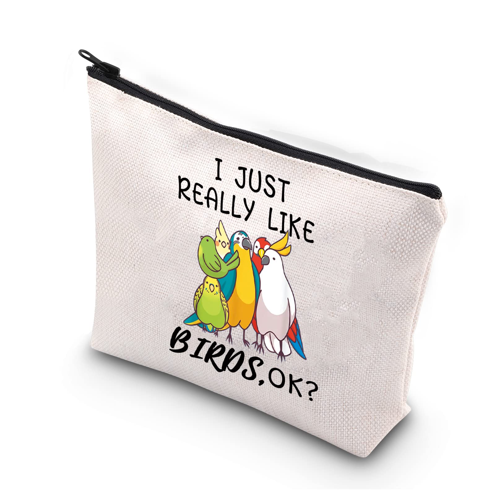 Amazon.com: BDPWSS Parrots Makeup Bag For Women Parrots Lover Gift Bird ...