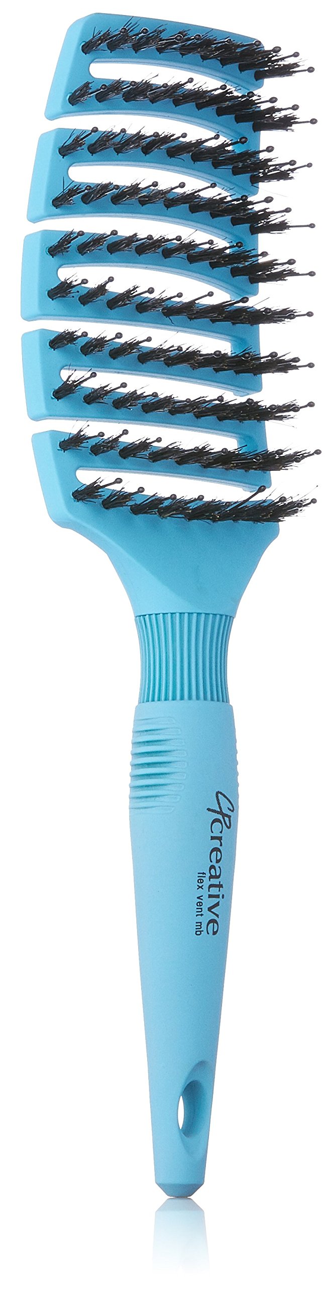 Amazon.com : Creative Hair Brushes Boar & Pin Bristle, Blue : Beauty ...
