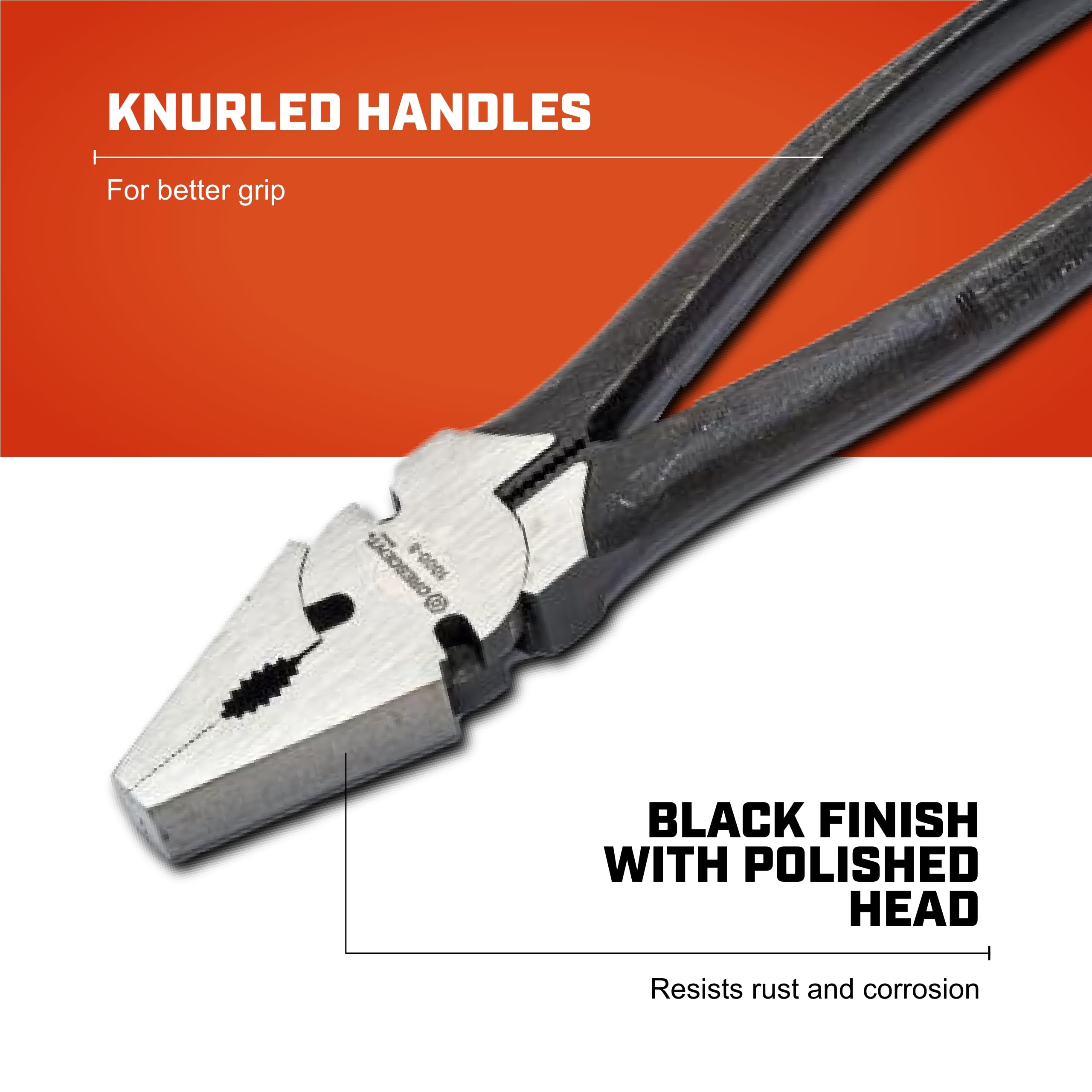Linesman Pliers Crescent 8\" Button Fence Pliers - Fencing For Bending ...