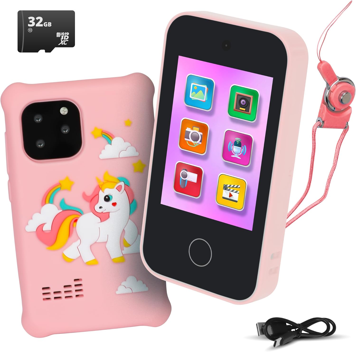 Amazon.com: kidilulu Kids Phone Toy | Touchscreen Kids Phone Toy with ...