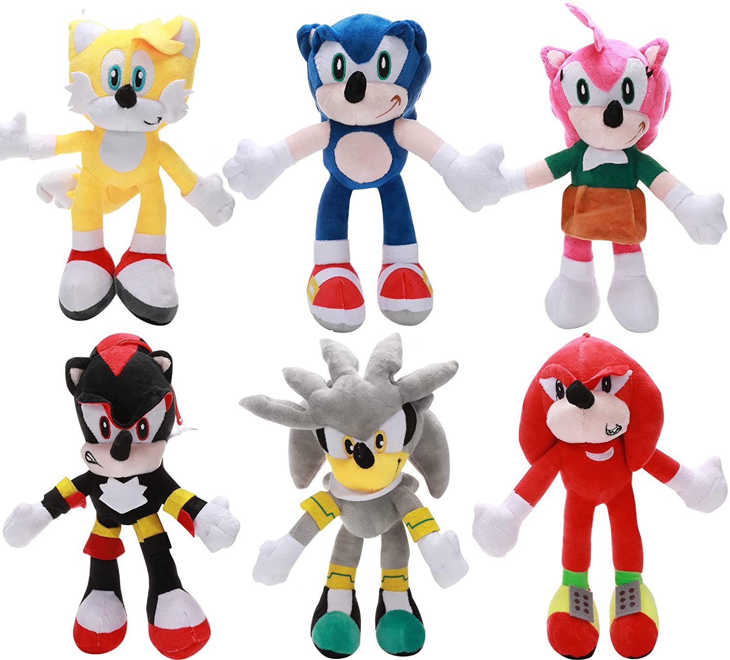 Buy Crasoldiers Super Sonic Plush Toys 11in Sonic Stuffed Animals Set ...
