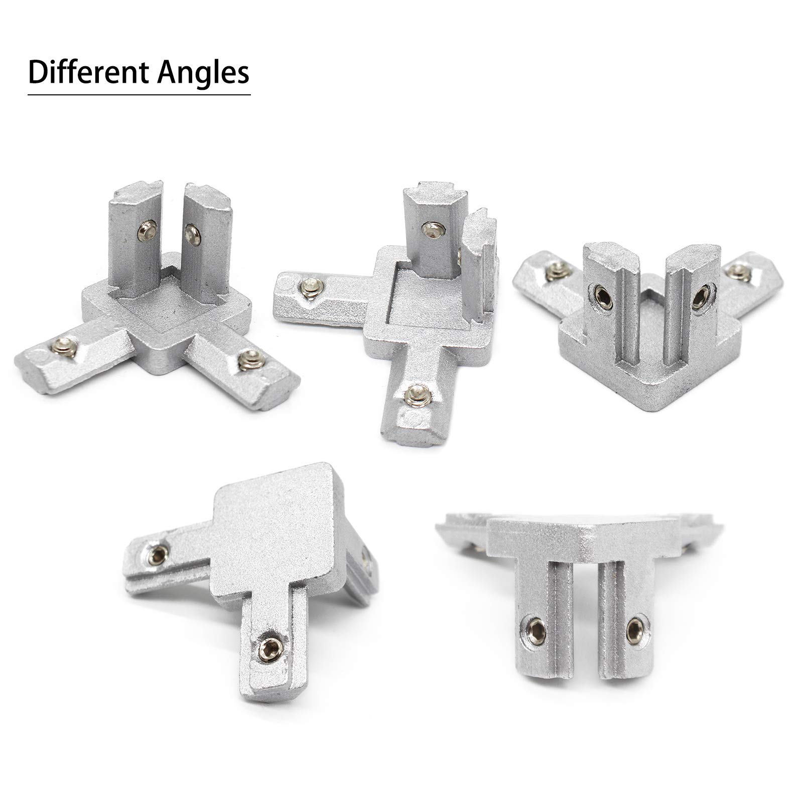 Snapklik.com : BLCCLOY 8Pcs 2020 Aluminum Extrusion T Slot Corner ...
