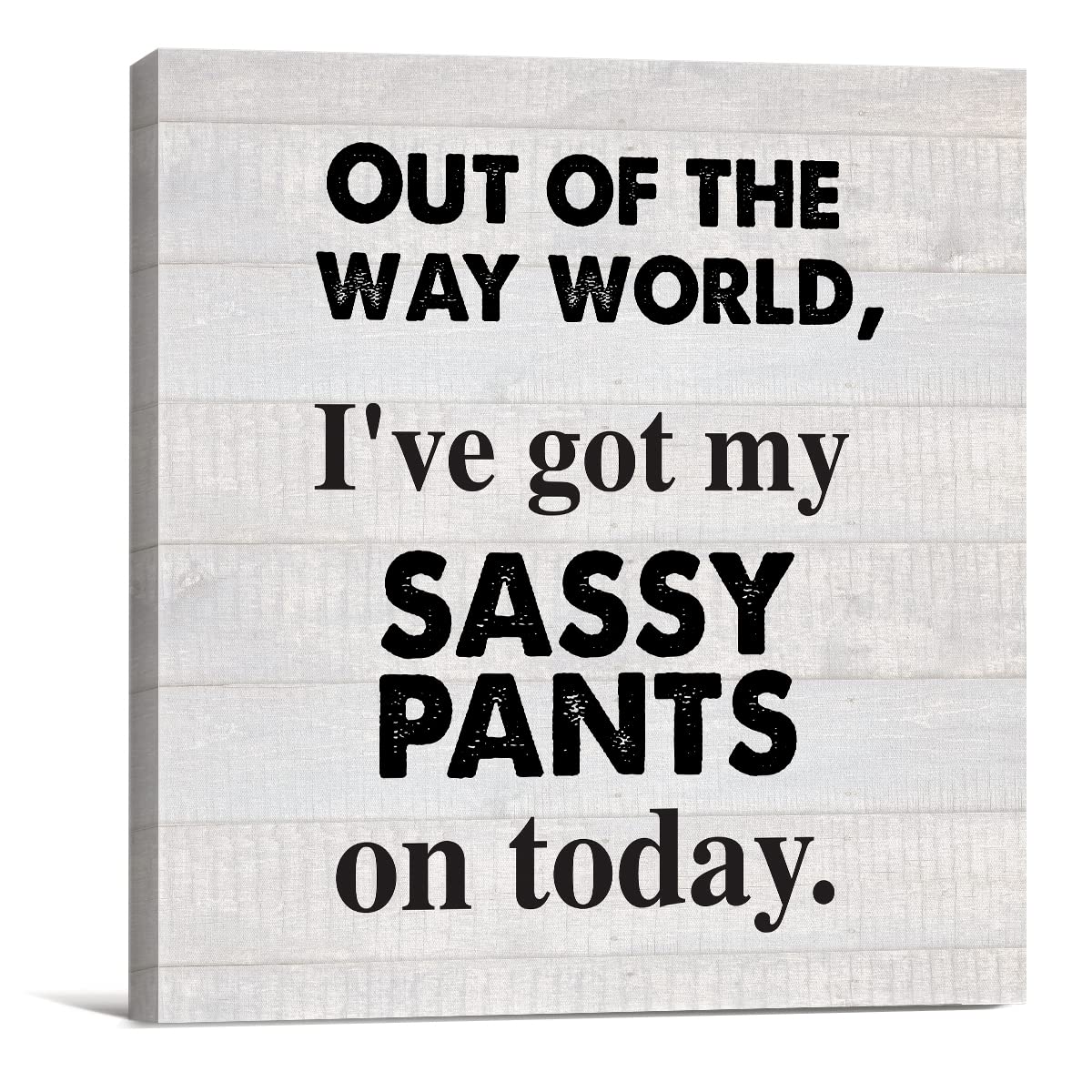 Sassy Pants Poster