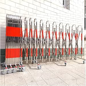 Amazon.com : XXIOJUN Movable Folding Fence - Retractable Stainless ...