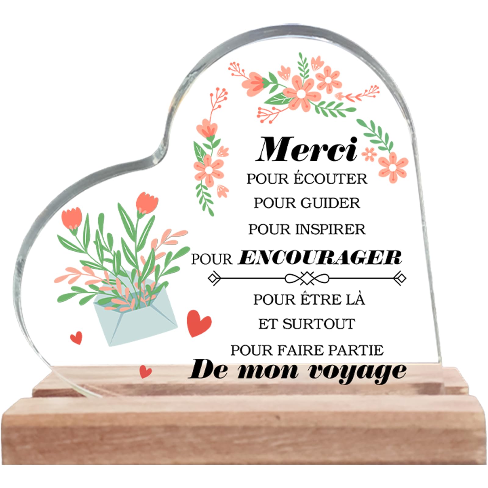 Cadeau pour enseignant français des étudiants, panneau de table en ...