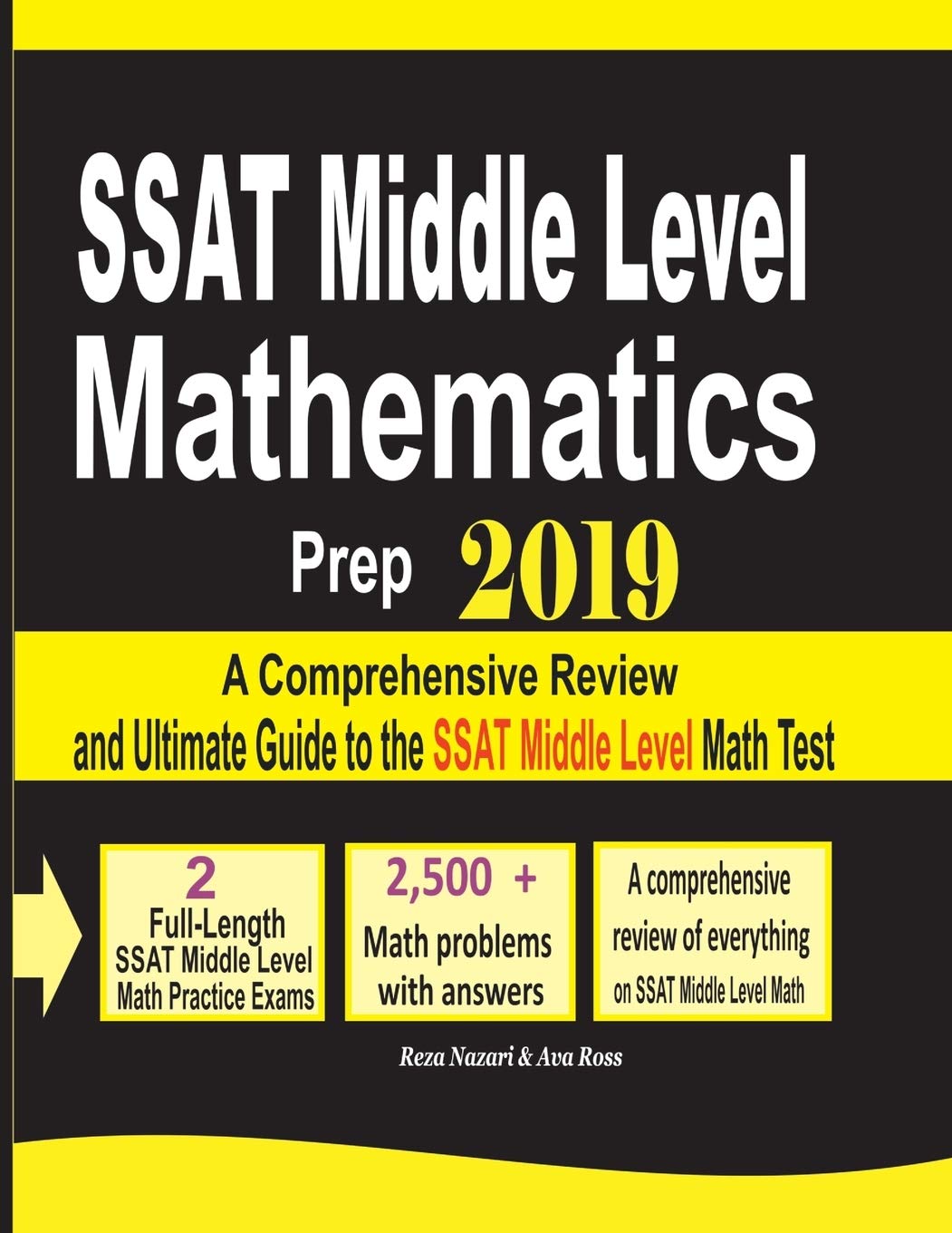 SSAT Middle Level Mathematics Prep 2019: A Comprehensive Review and ...