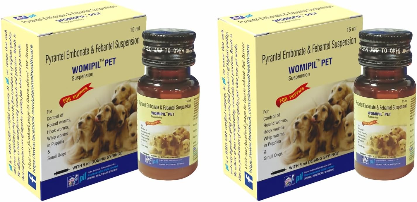 Buy Pil Multi-Spectrum Dewormer Syrup for Dogs | Fight Against Multiple ...