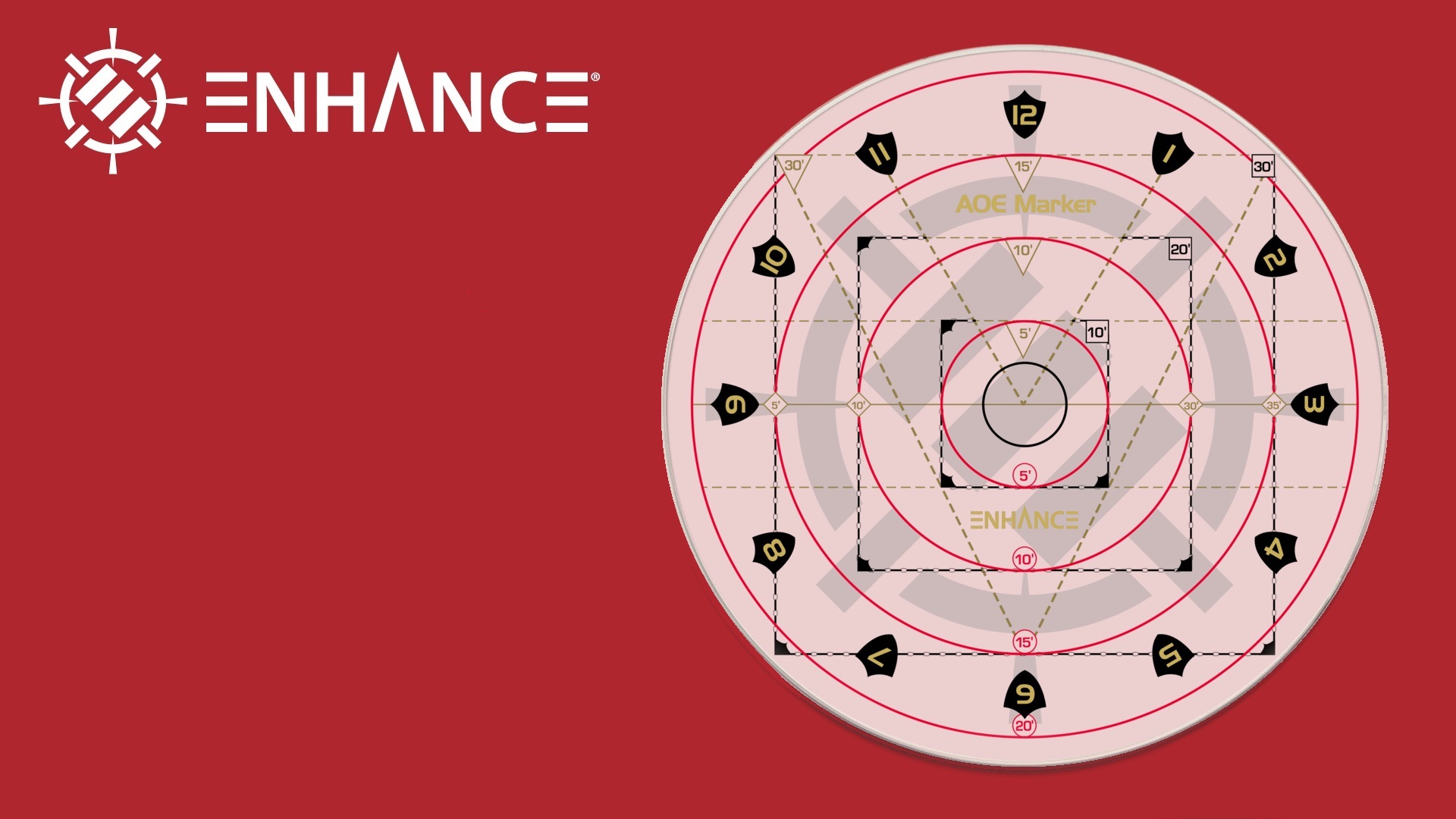 Watch ENHANCE 30ft Spell AOE Damage Marker for Tabletop RPG Games on ...