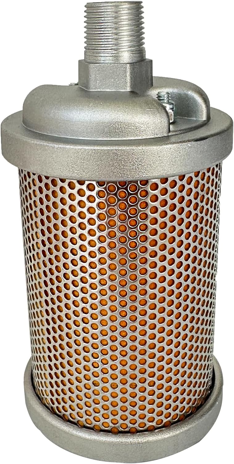 Amazon.com: M05 Air Compressor Muffler 1/2" NPT Male, Air Exhaust ...