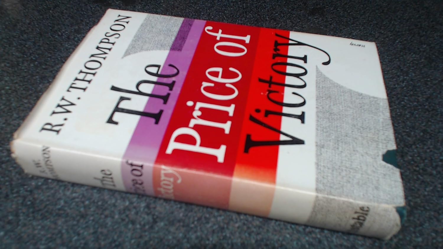 Price of Victory, The: Thompson, R. W.: Amazon.com: Books