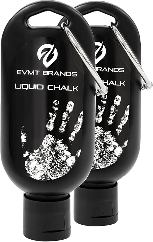 Liquid Chalk, Mess Free Gym Chalk for Weightlifting, Gymnastics, Rock ...