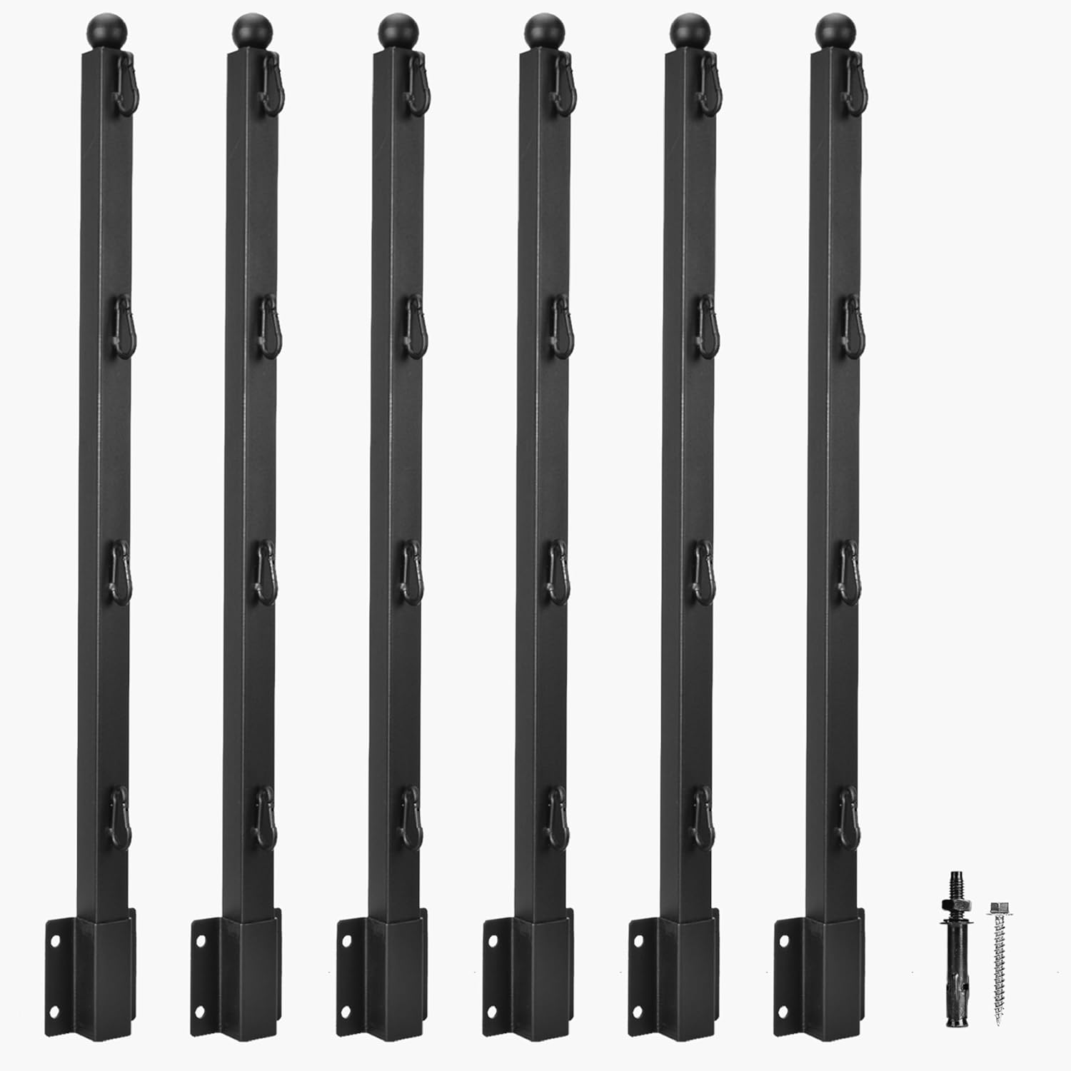 Amazon.com : TPHUC Fence Post Extender, 31'' Barbed Wire Extension Arms ...