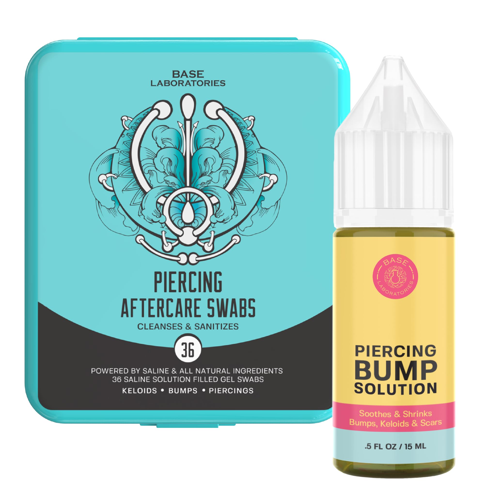 Amazon.com: BASE LABORATORIES Piercing Aftercare Kit – Piercing ...
